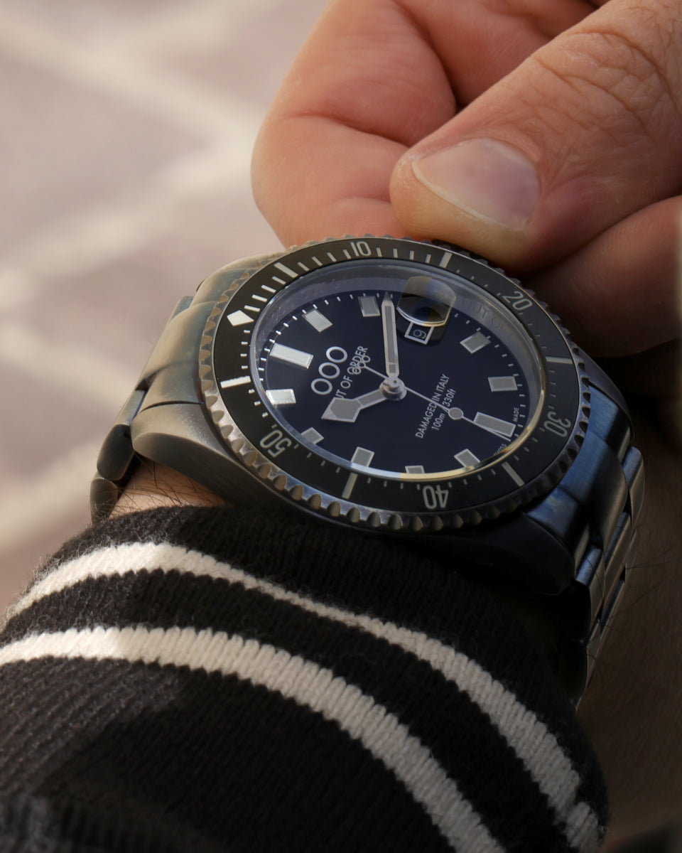 BLACK CASANOVA - ULTRA DISTRESSED – Out of Order Watches