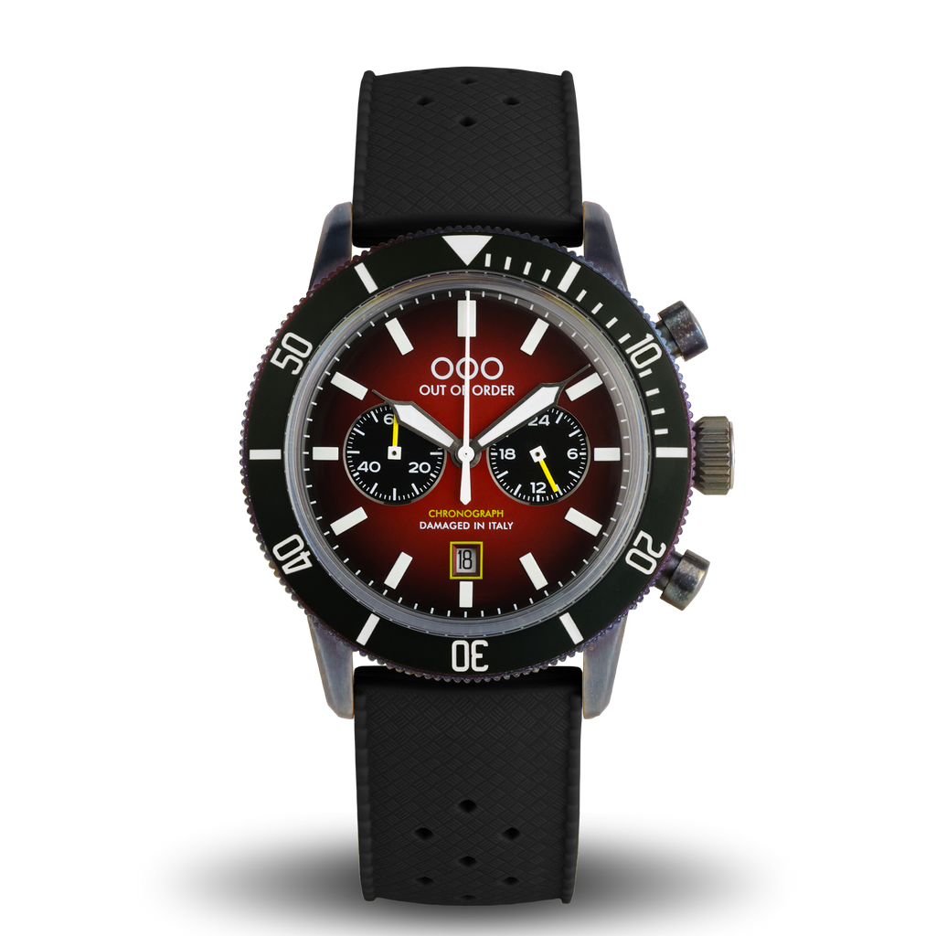 RED PILOT CRONOGRAFO – Out of Order Watches