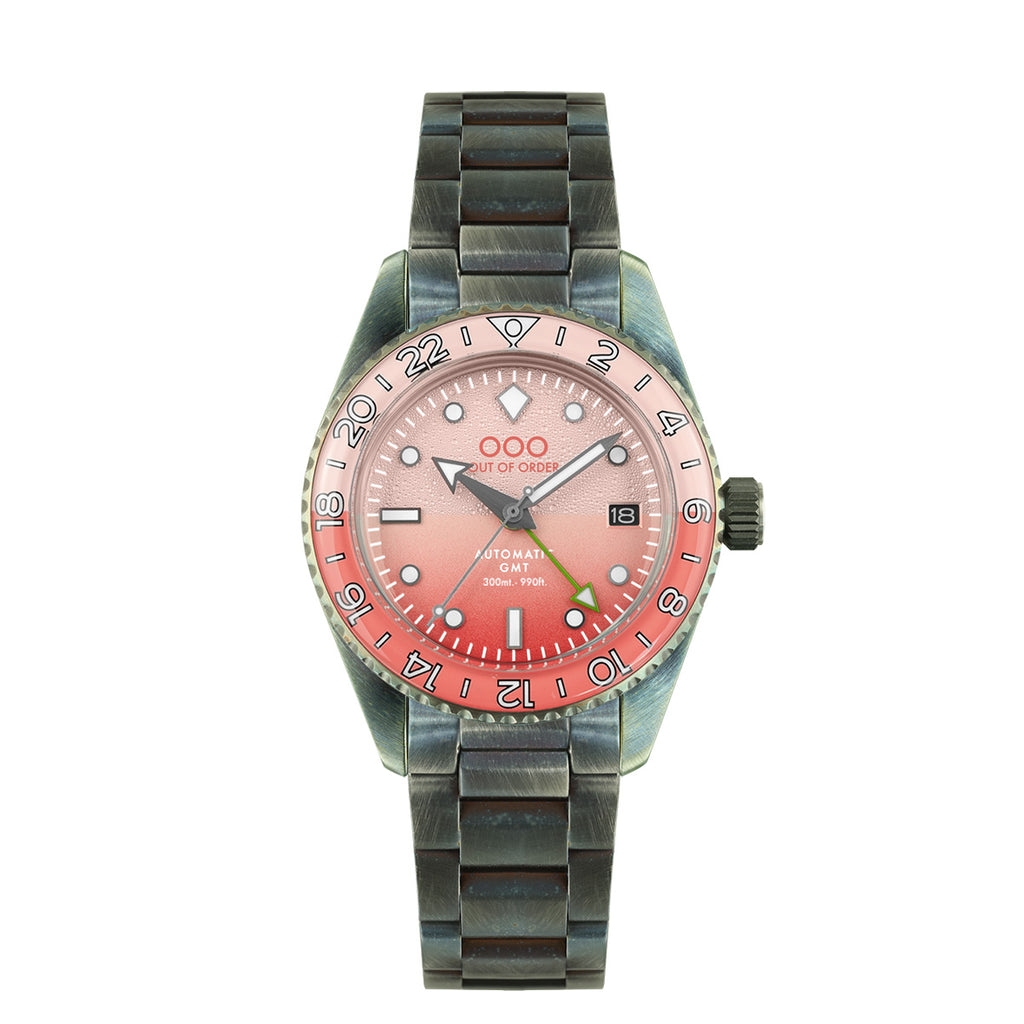 PALOMA AUTOMATIC GMT - ULTRA DISTRESSED – Out of Order Watches