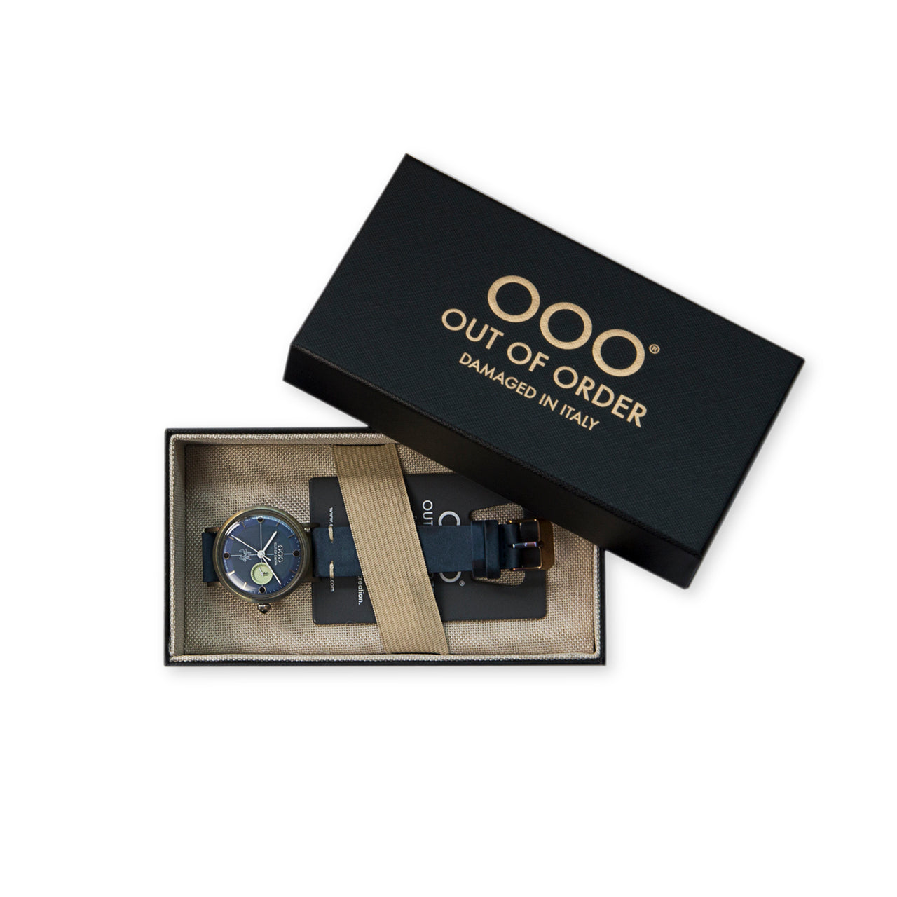 Firefly Blue ⌀36 mm| Out Of Order Watches – Out of Order Watches