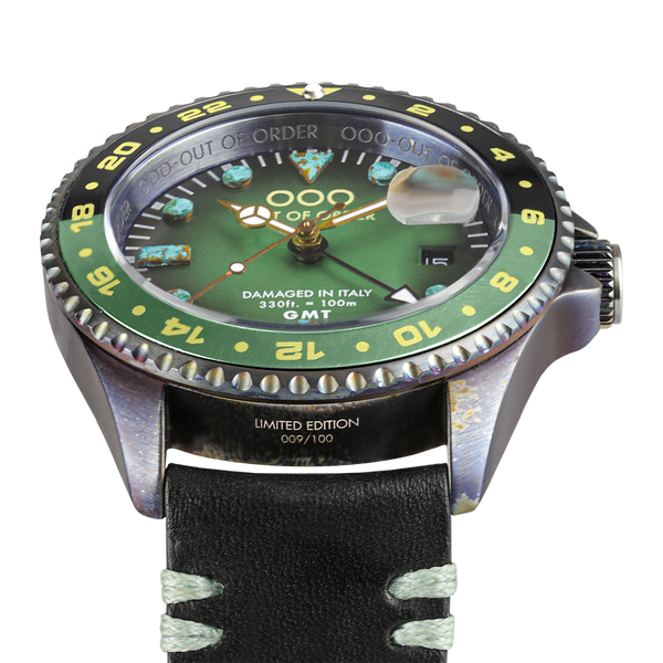 OXIDIZED GREEN GMT NEW YORK - Limited Edition – Out of Order Watches